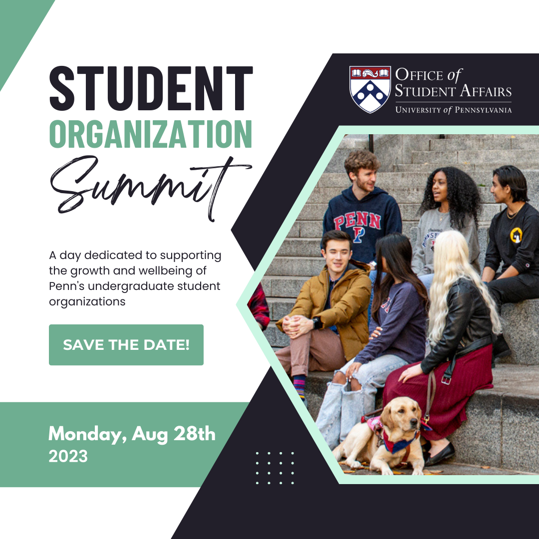 Student Organization Summit - Office of Student Affairs